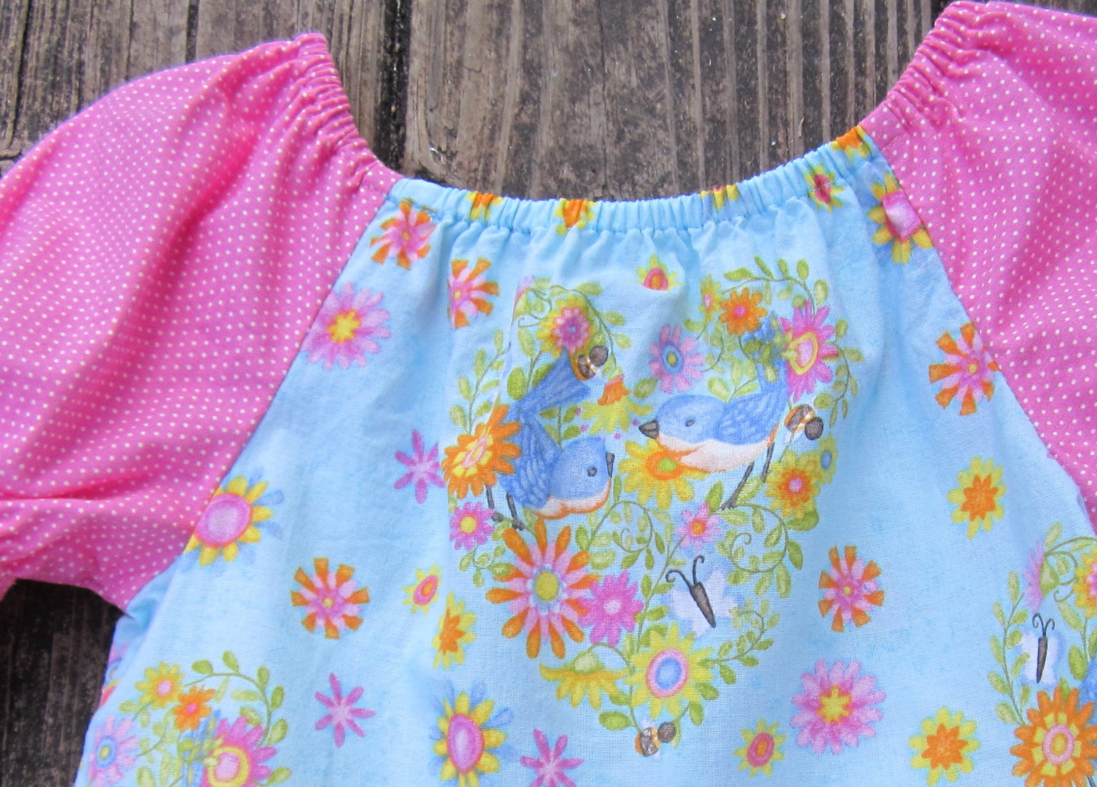 Peasant Top For Little Girl Size 3 on Luulla